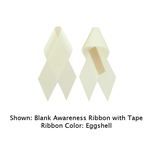 Blank Awareness Ribbon with Tape